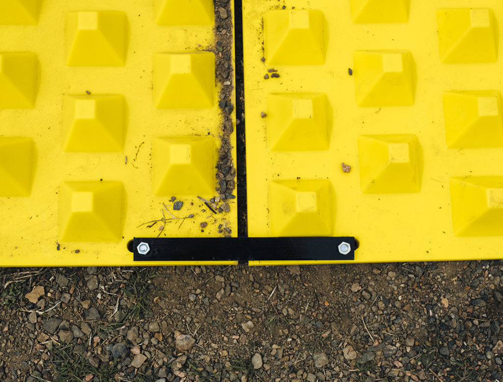 FODS Trackout Control Mats for Rent | Construction Entrance Mats